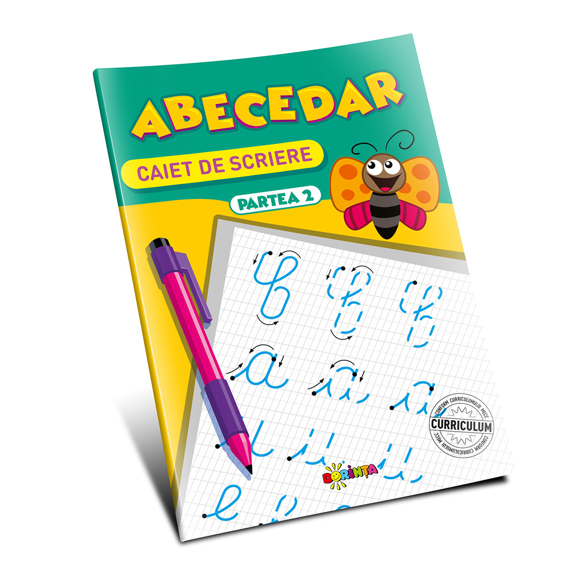 Abecedar: Caiet de scriere (Partea 2) - Editura Dorința - Clasa I ...