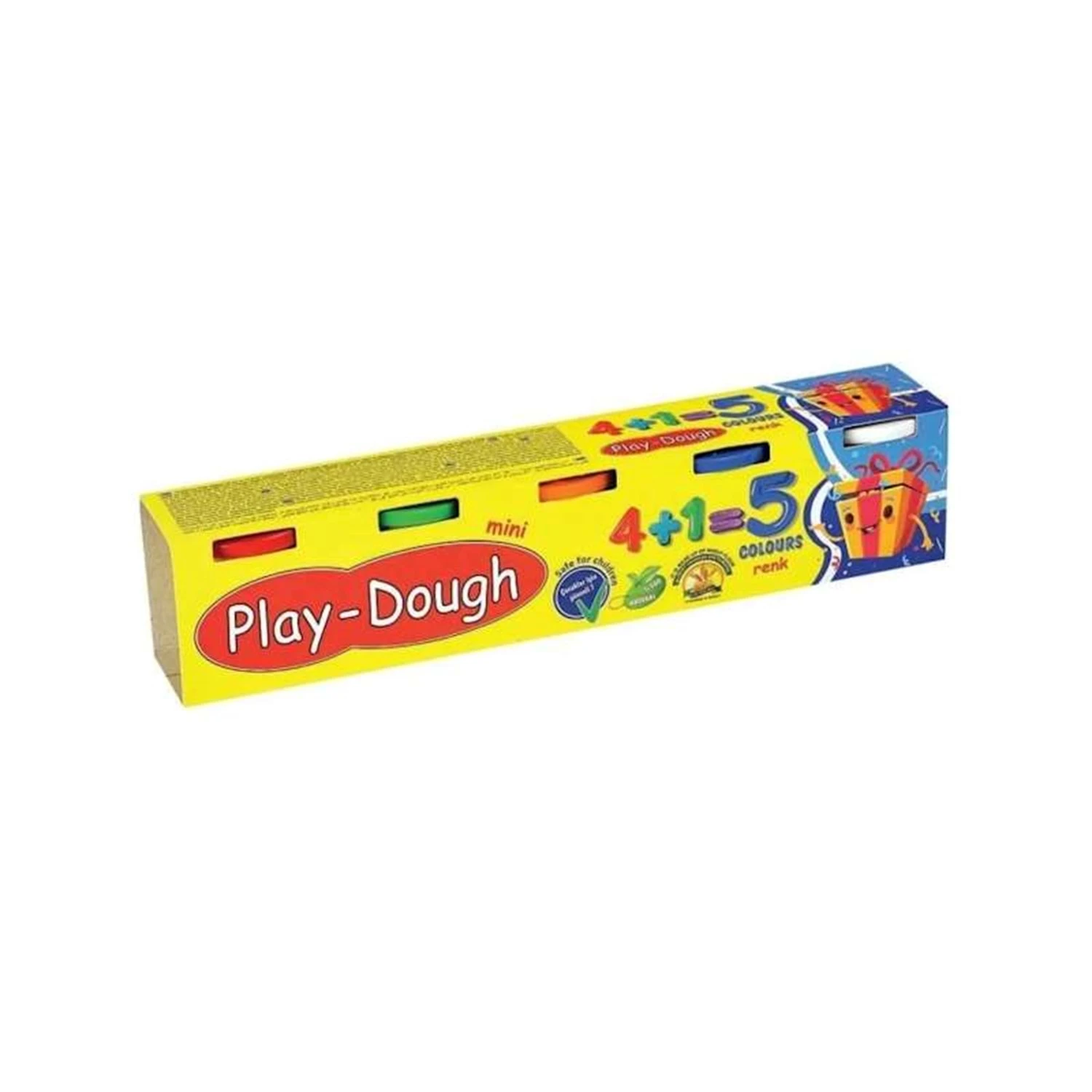 Pastă de modelat set 5 cul.x40gr | Libraria Dorinta